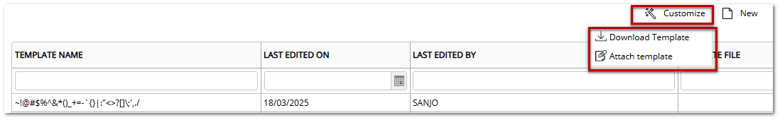 Importing Main Documents and Reference Documents